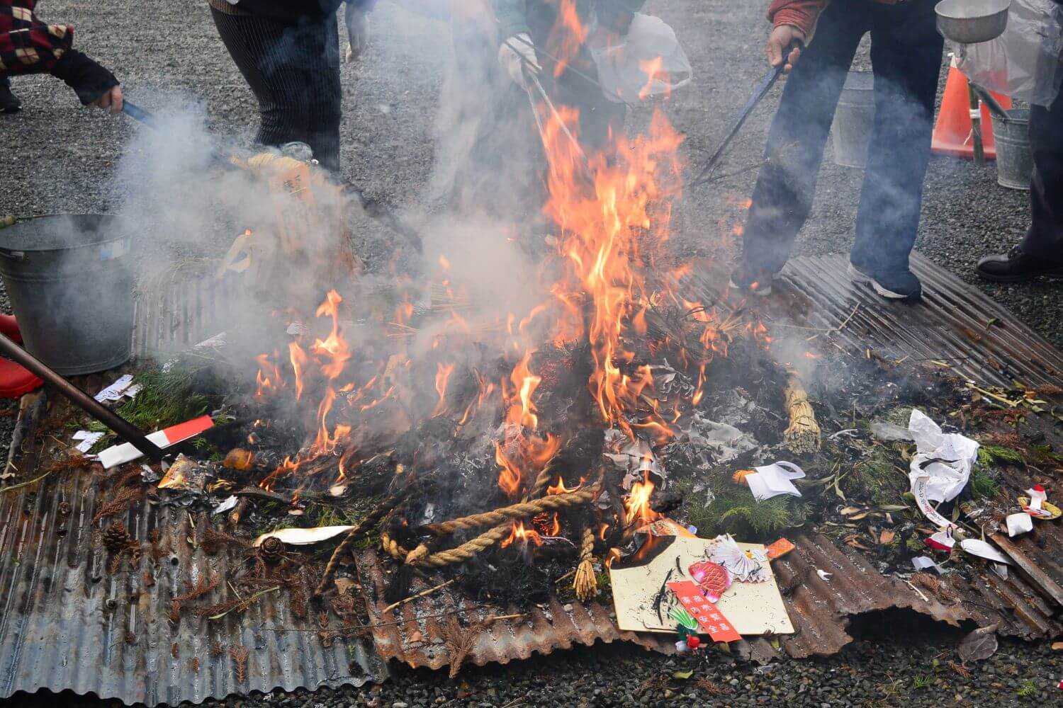 New Year's Bonfire - Dondo Yaki - Visit Kyotango