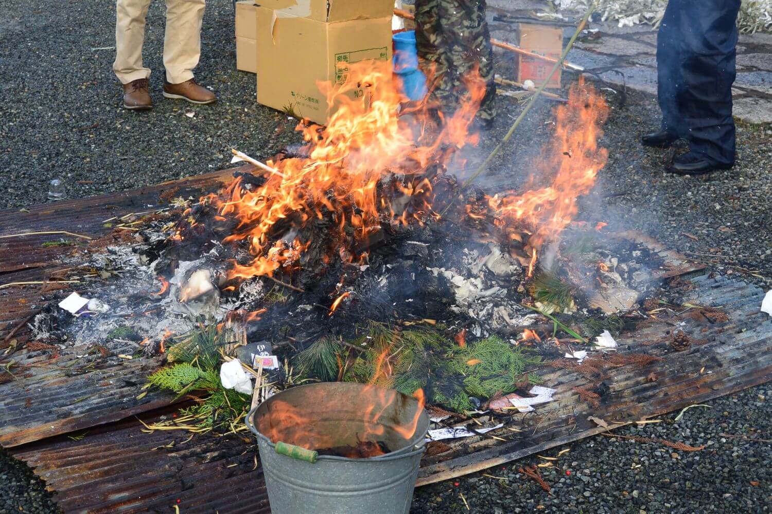 New Year's Bonfire - Dondo Yaki - Visit Kyotango